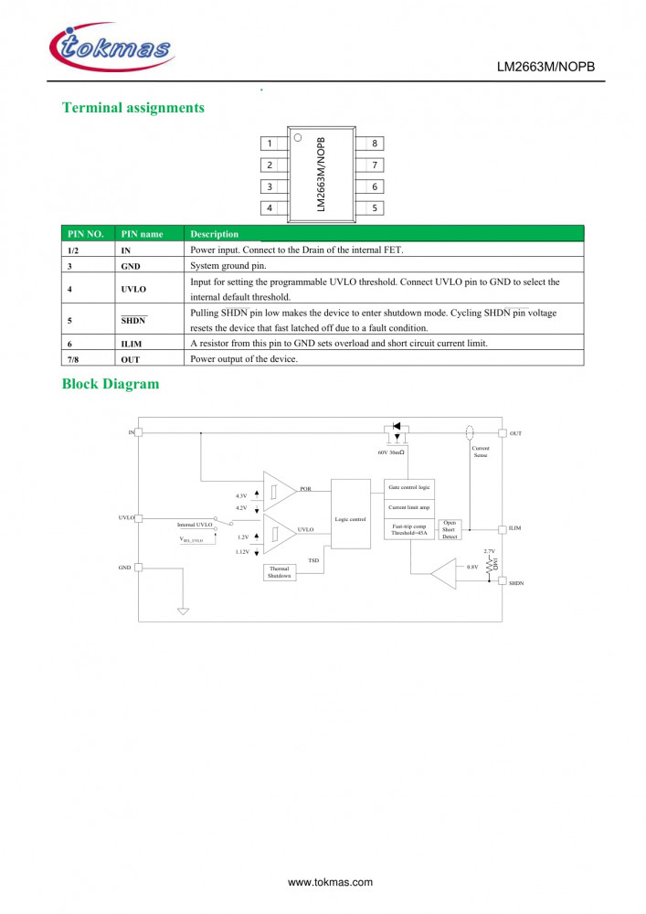 LM2663M datasheet page 3