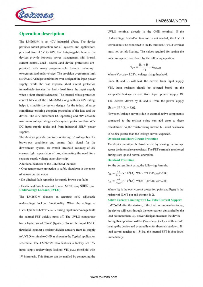 LM2663M datasheet page 8