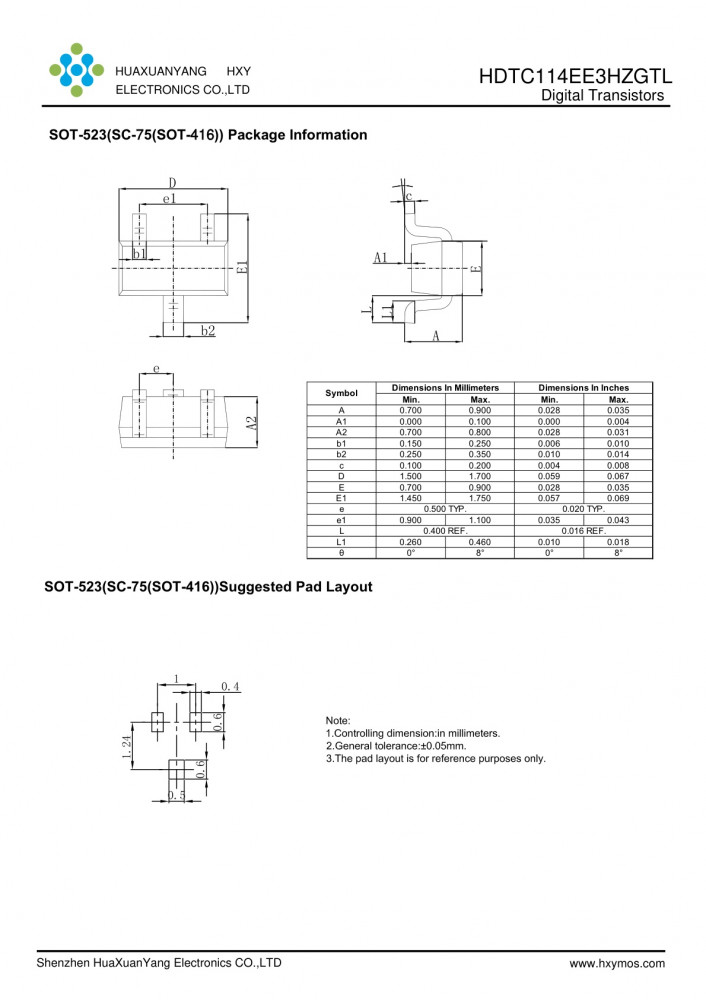 HDTC114EE3HZGTL datasheet page 3