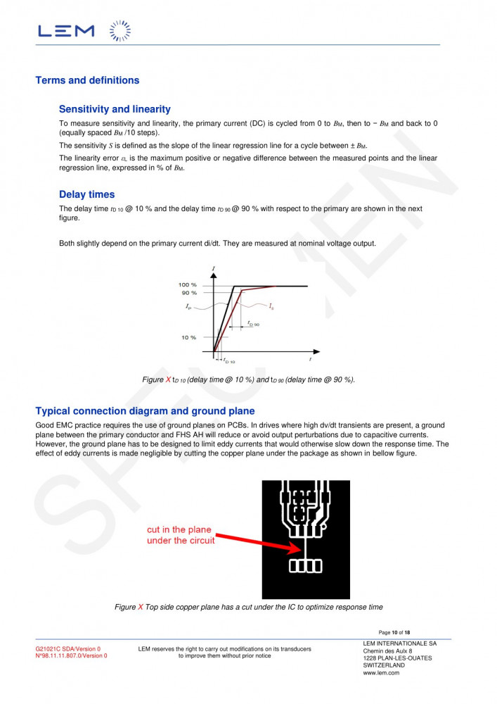 FHS AH 600 datasheet page 10