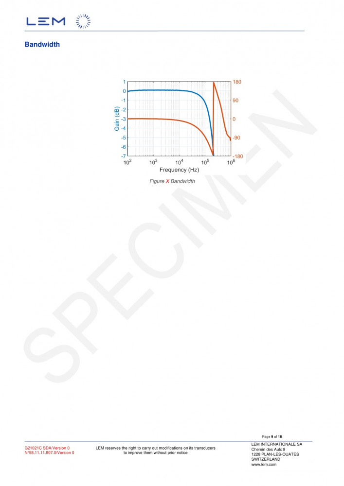 FHS AH 600 datasheet page 9