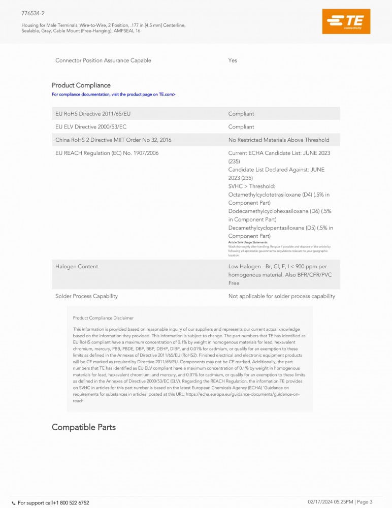 776534-2 technical document page 3