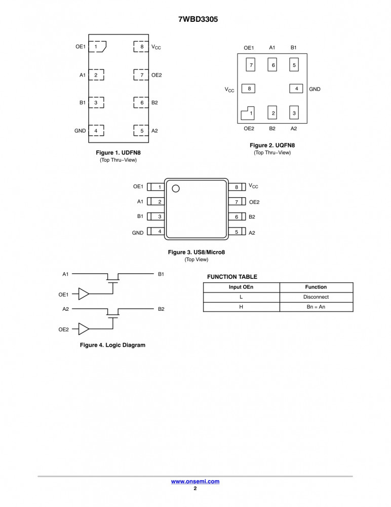 7WBD3305 datasheet page 3