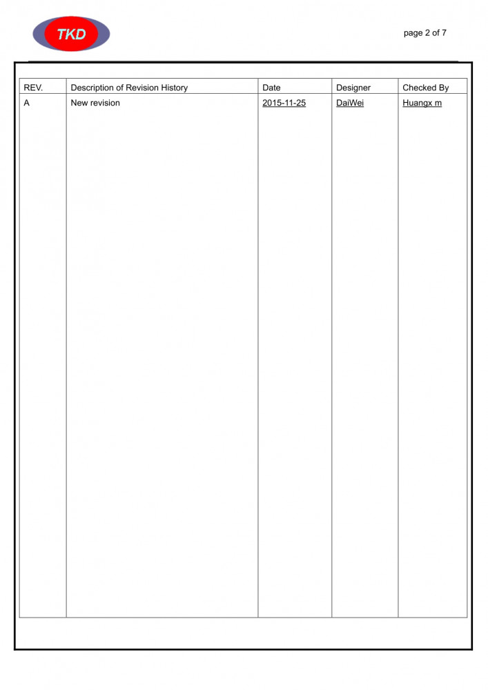 TKD crystal specification page 2