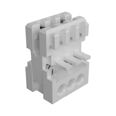 Appli-Mate RAST 2.5 IDT Housing, 5.00mm Pitch, Female, 2 Circuits, All Position Keys, Open Endwalls, Black Color Stripe for sale