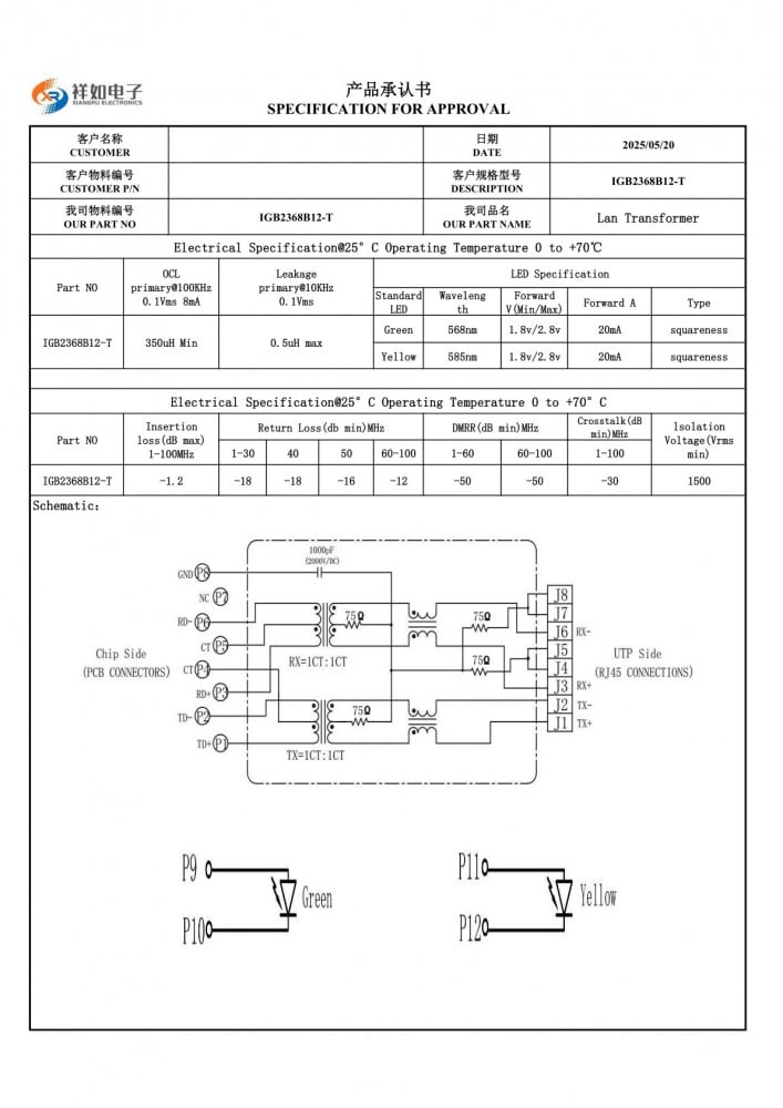 IGB2368B12-T specification page 3