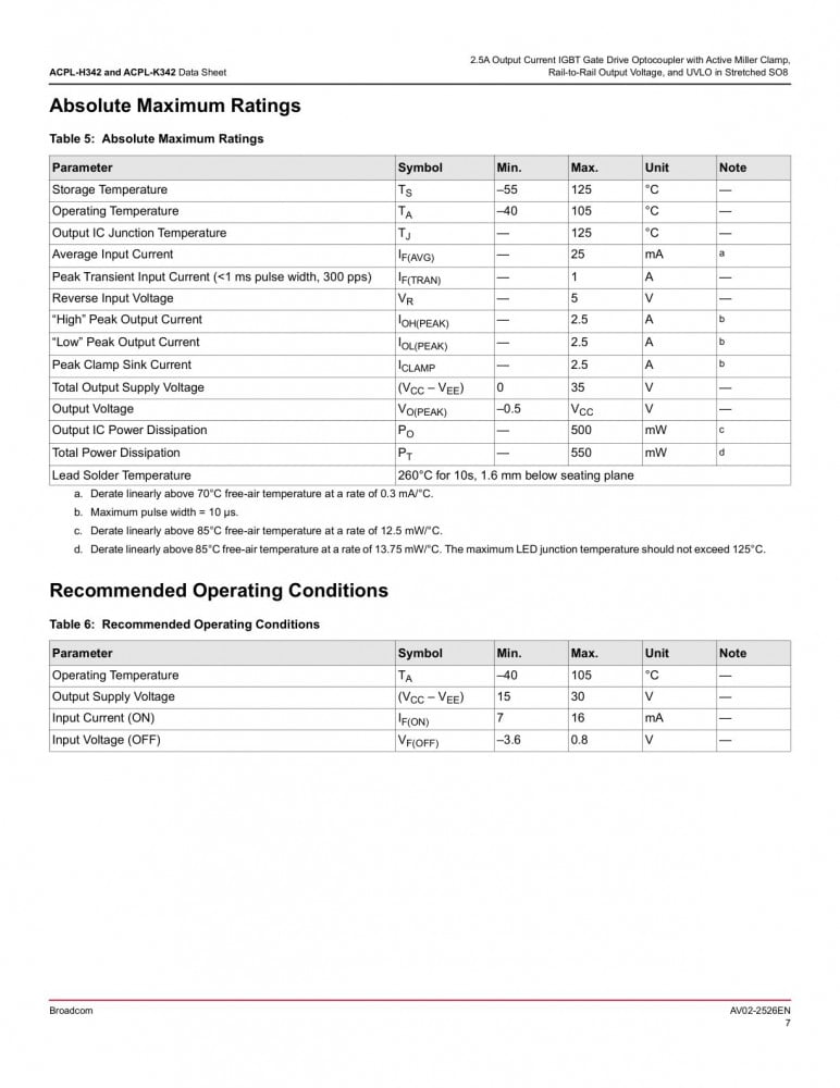 ACPL-K342-560E datasheet page 7