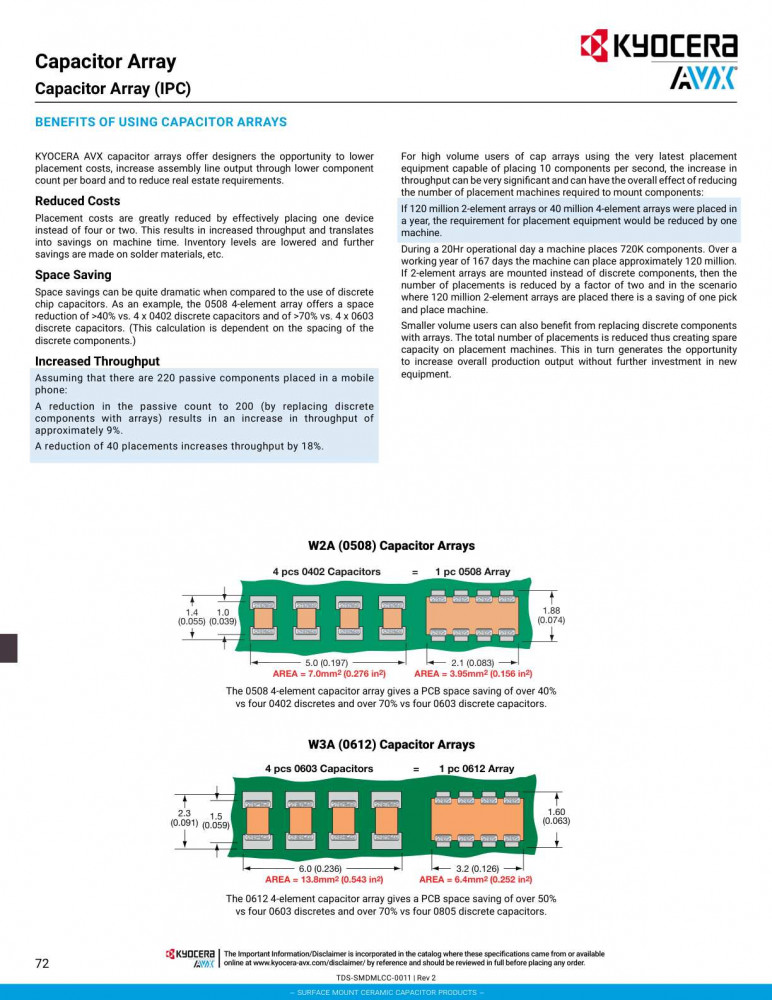 Capacitor array document page 1
