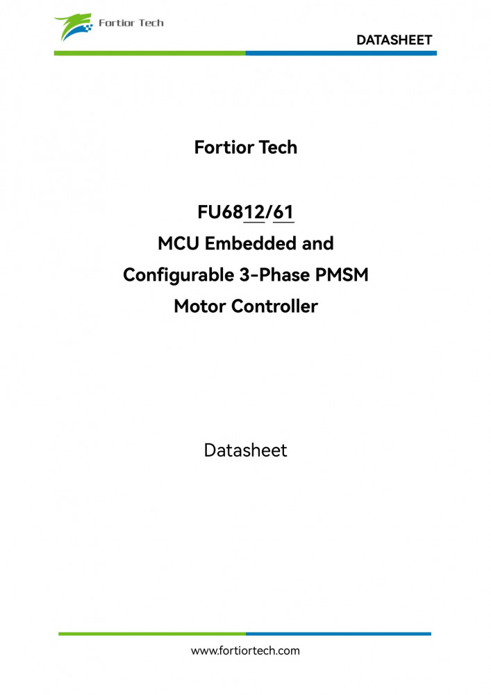 FU6812 datasheet page 1