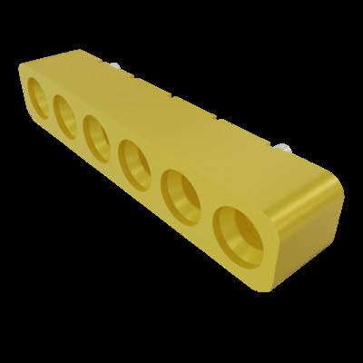 Samtec GPPB-PF-1-08-EG-ST-SM-1N Coaxial Connector RF Assembly