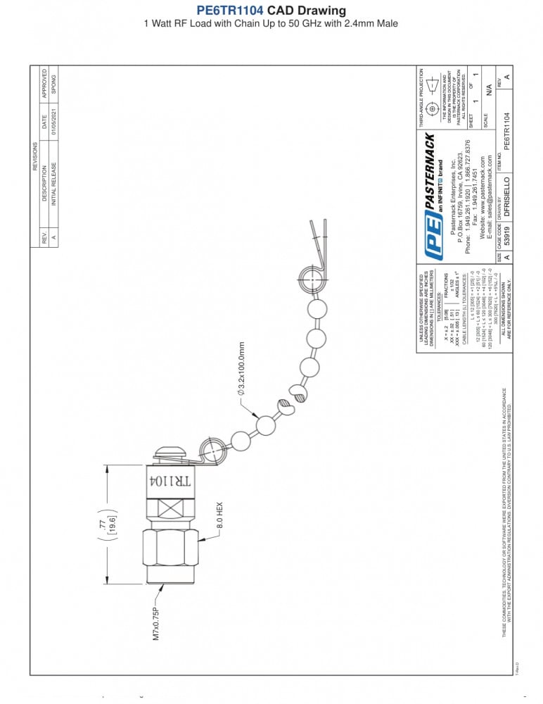 PE6TR1104 technical document page 3