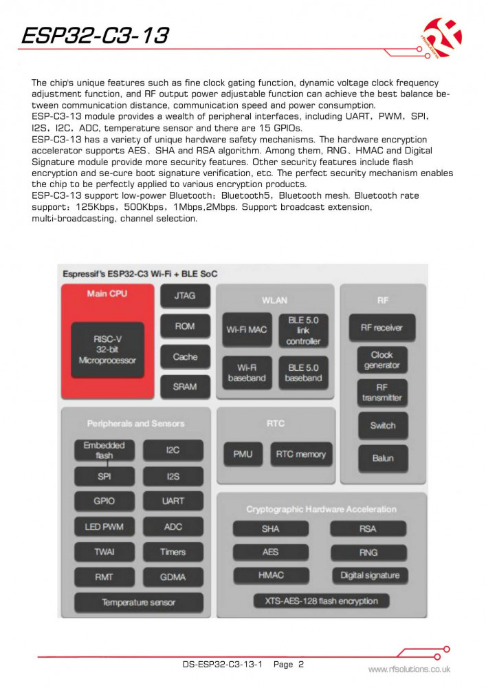 ESP32-C3-13 document page 2