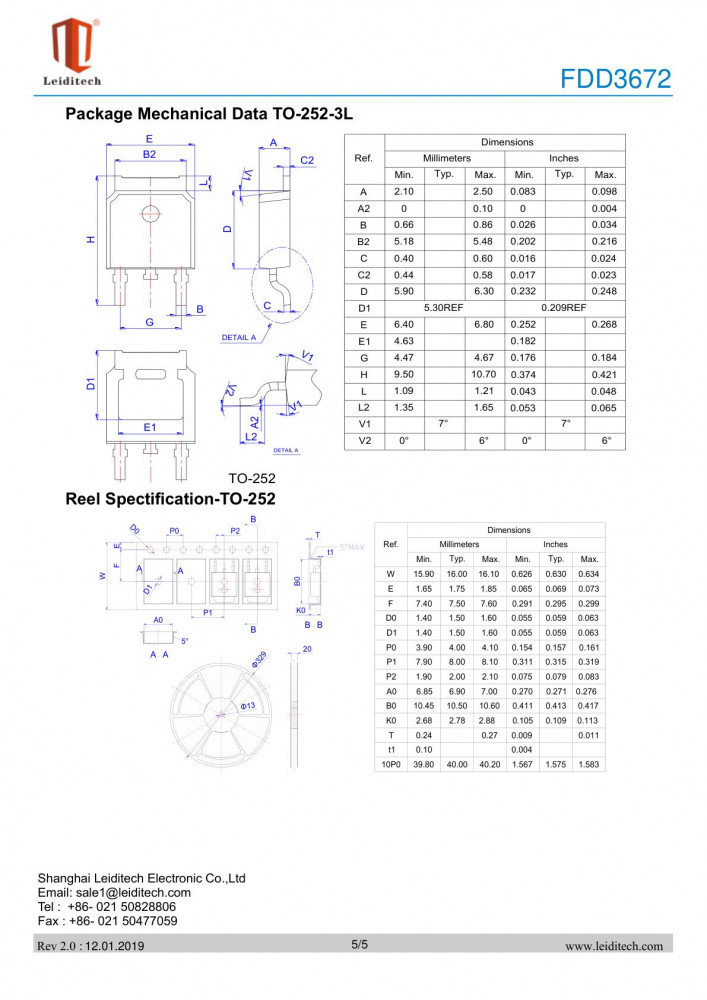 FDD3672 datasheet page 5