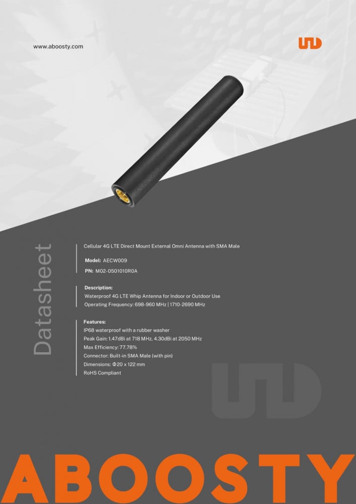 AECW009 datasheet page 1