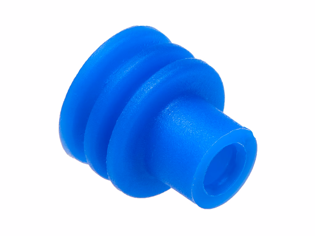 Single Wire Seals for CP 2.80 Terminals, Blue for sale