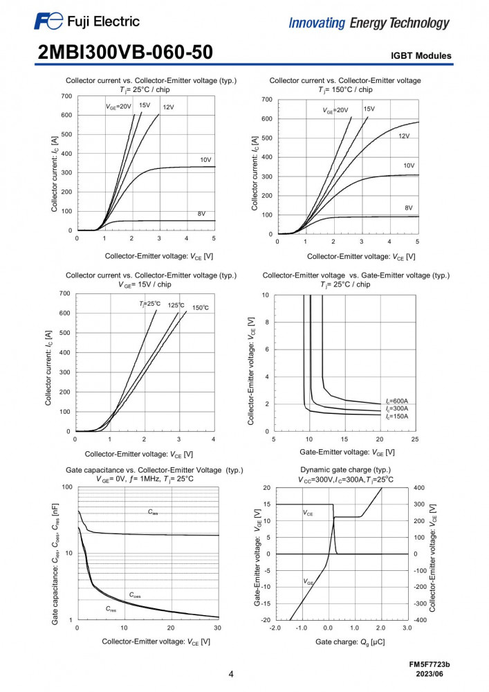 2MBI300VB-060-50 datasheet page 4