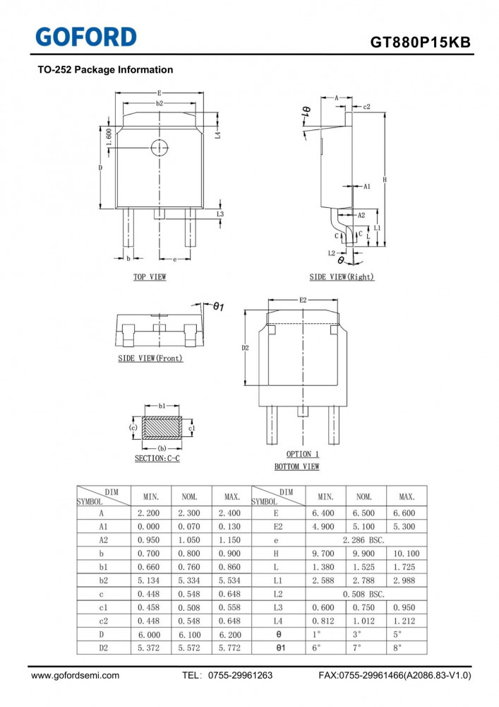 GT880P15KB datasheet page 6