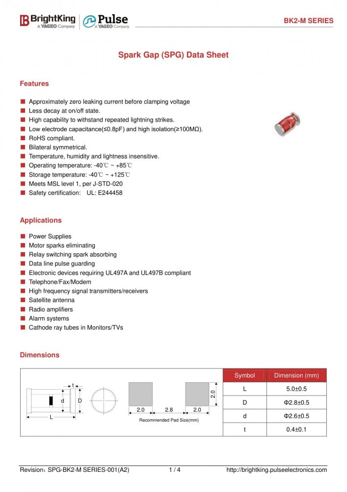 BK22003502-M datasheet page 1