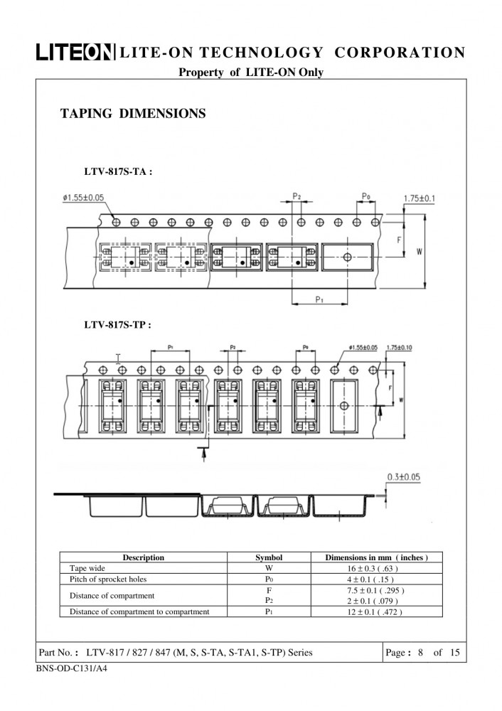 LTV-817 technical document page 8