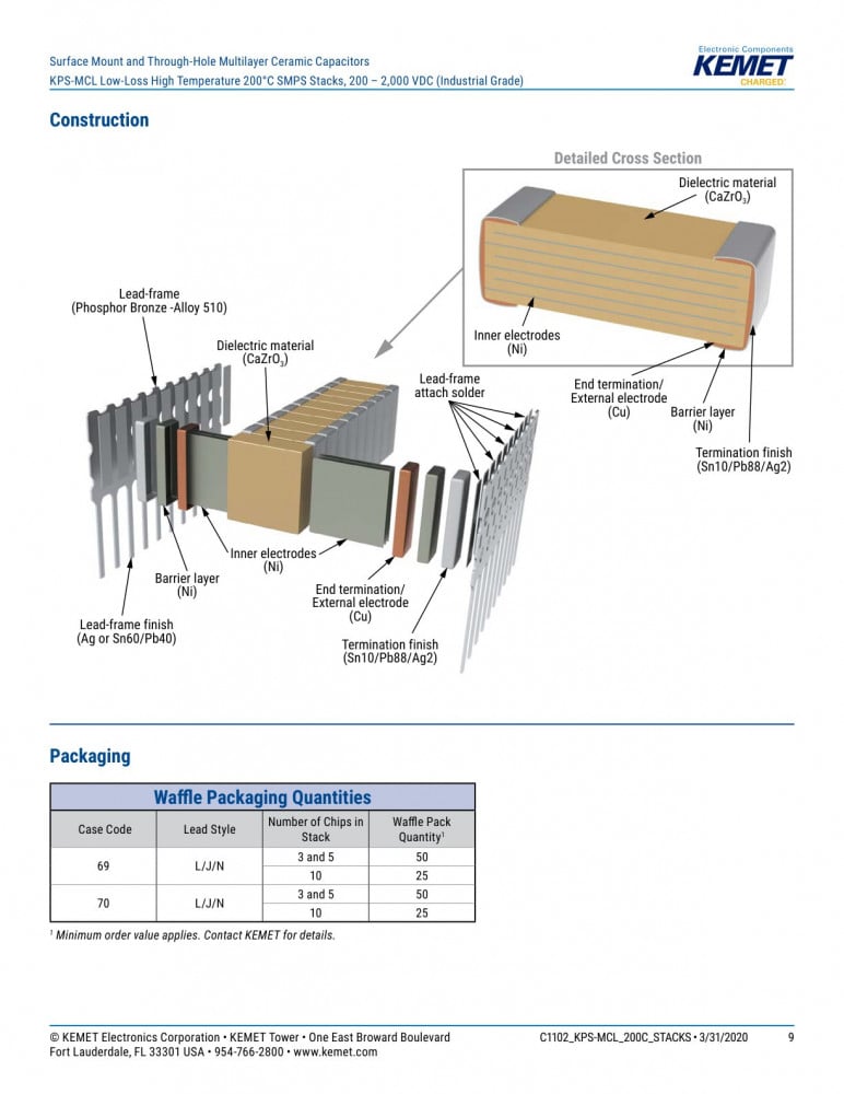 KEMET KPS-MCL datasheet page 9