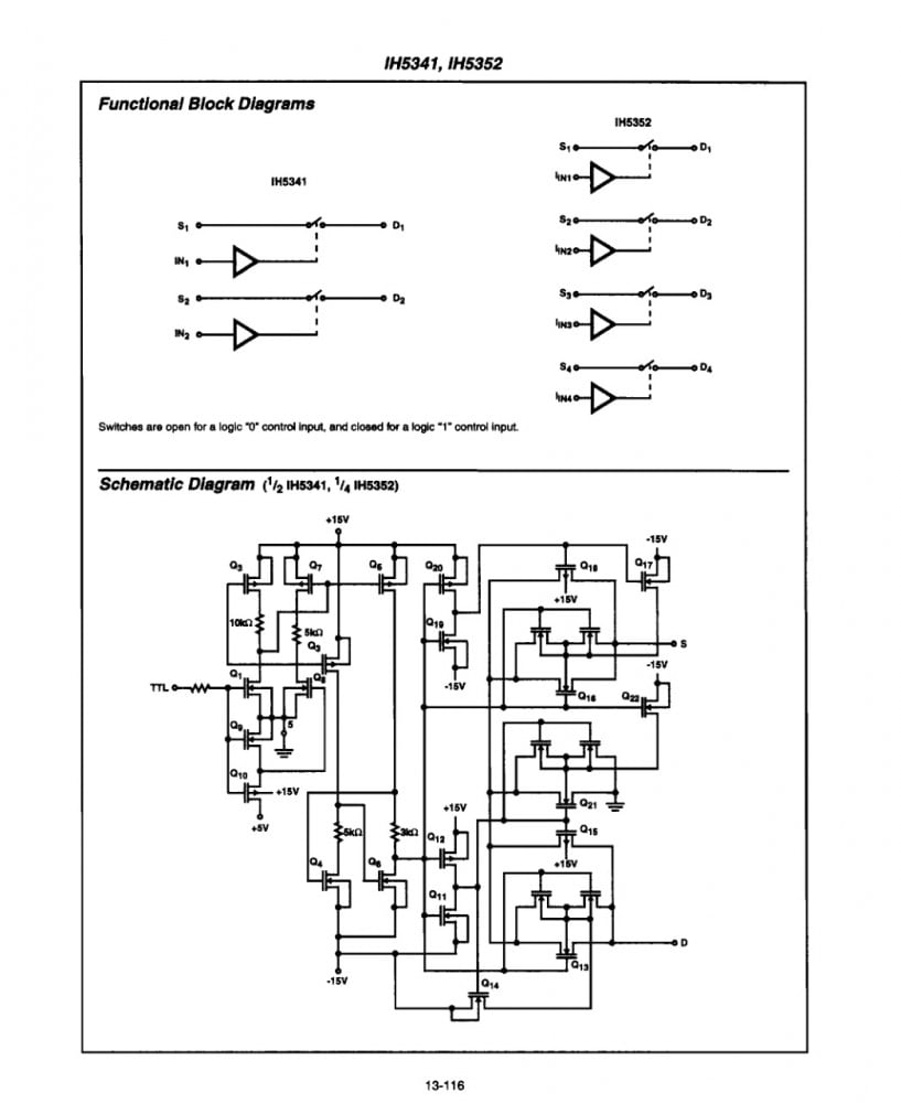 IH5341MTW/B datasheet page 3