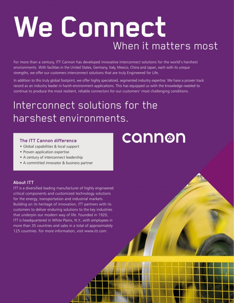 ITT CANNON Trident documentation page 2