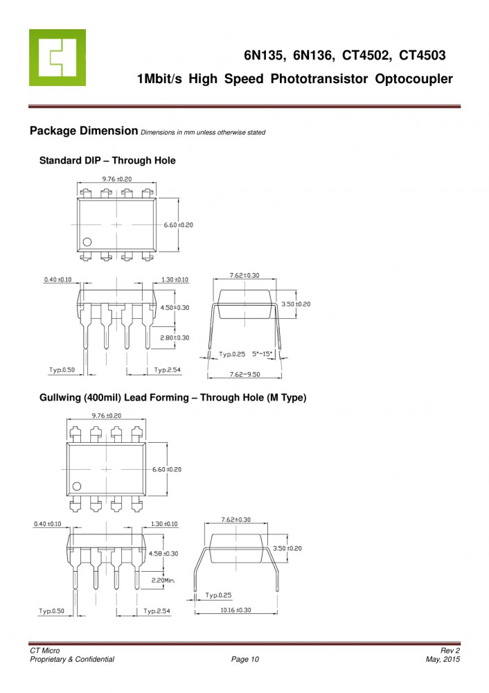 6N136 datasheet page 10