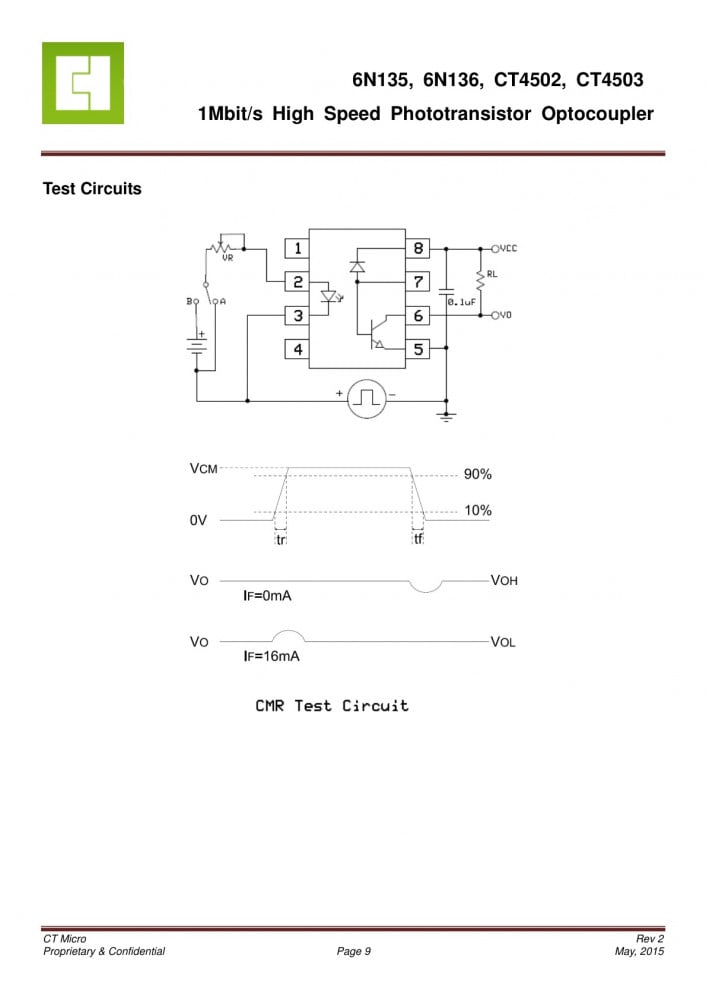 6N136 datasheet page 9
