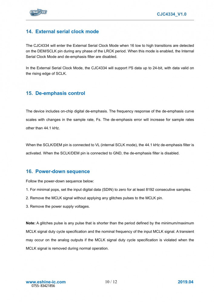 CJC4334 datasheet page 10