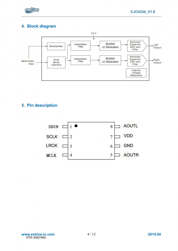 CJC4334 datasheet page 4