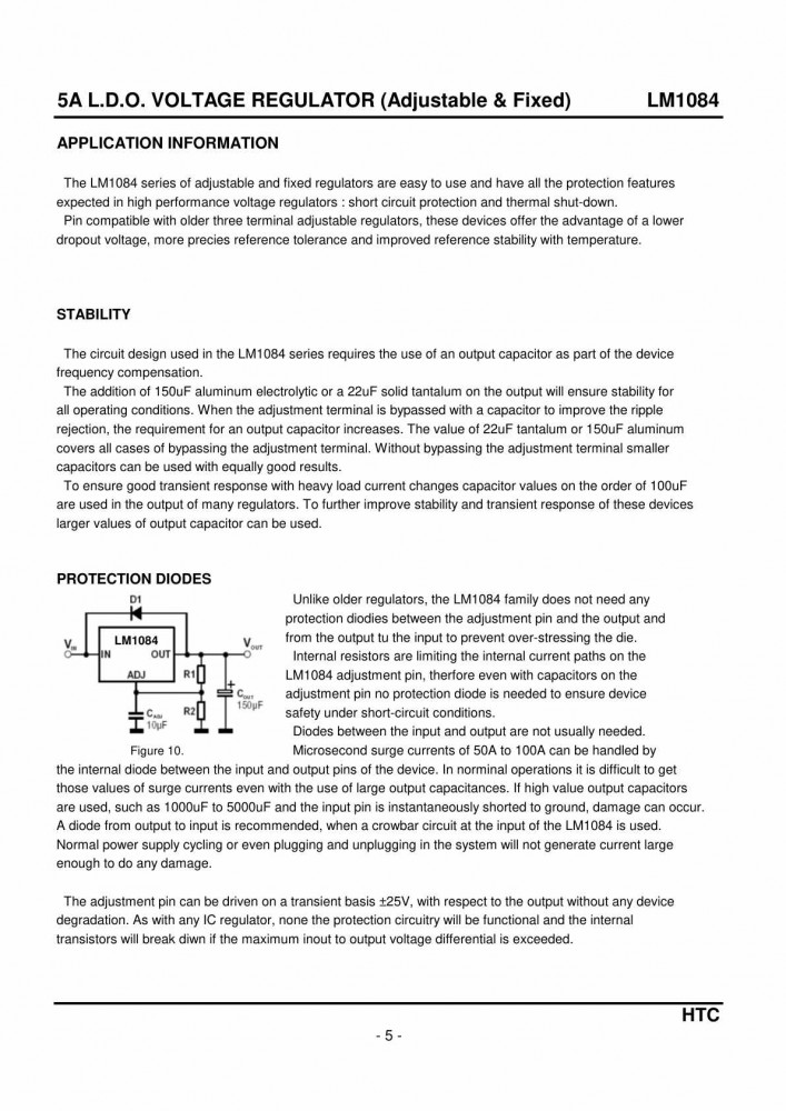 LM1084R-3.3 datasheet page 5