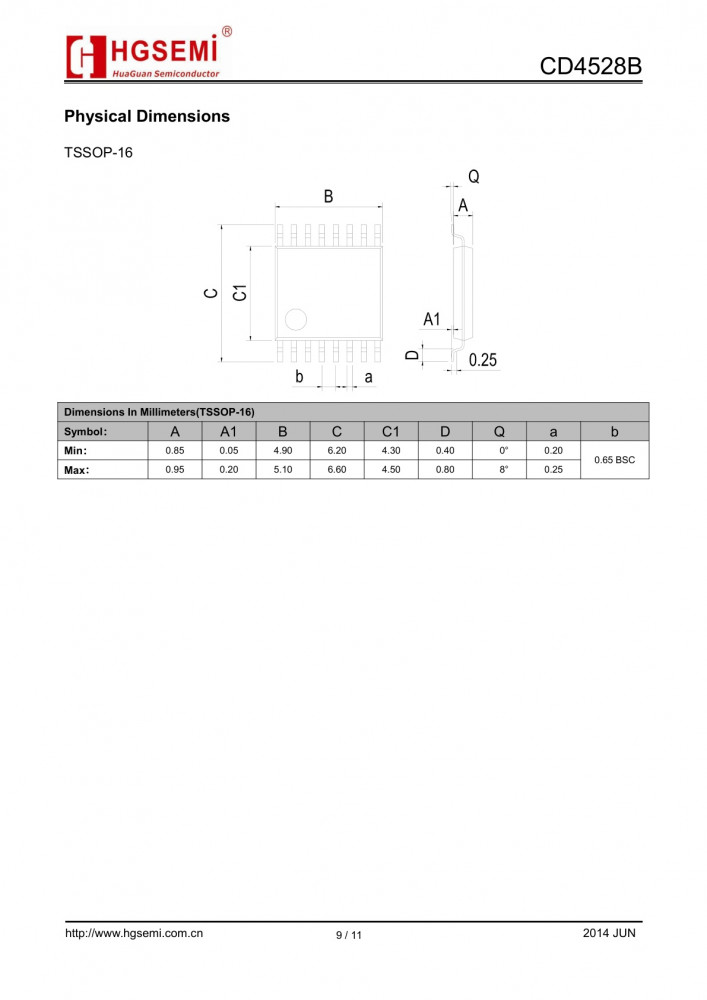 CD4528BM/TR datasheet page 9