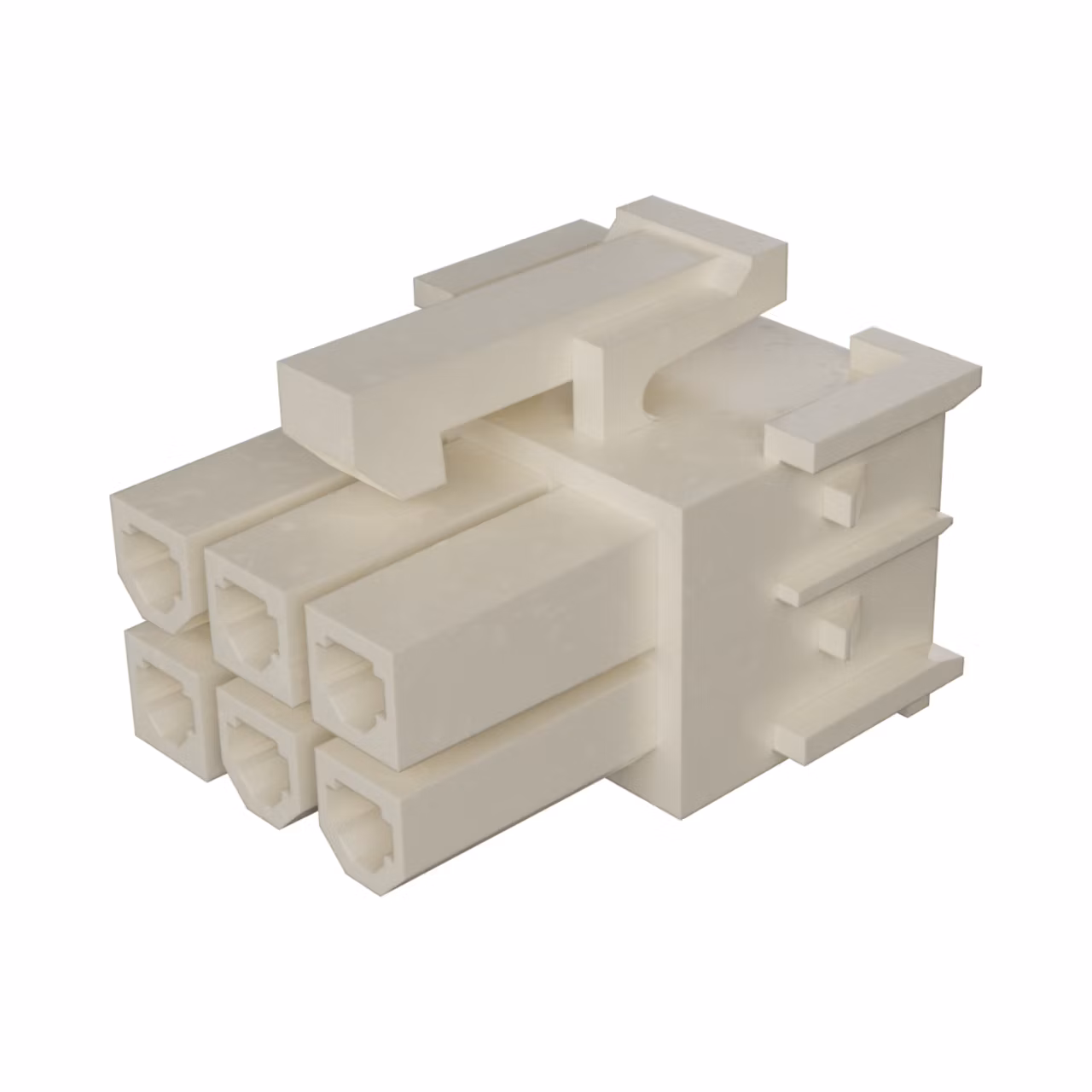 4.20mm Wire-to-Wire TPA Connector for Female Housing, 6 Circuits, UL94V-0, Ivory for sale