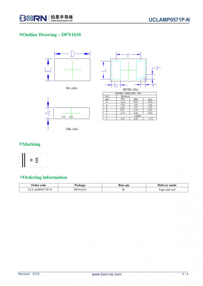UCLAMP0571P-N datasheet page 4
