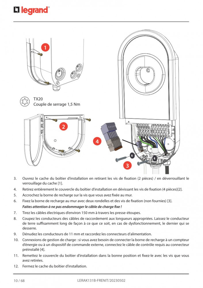 Legrand Green'up One installation manual page 10