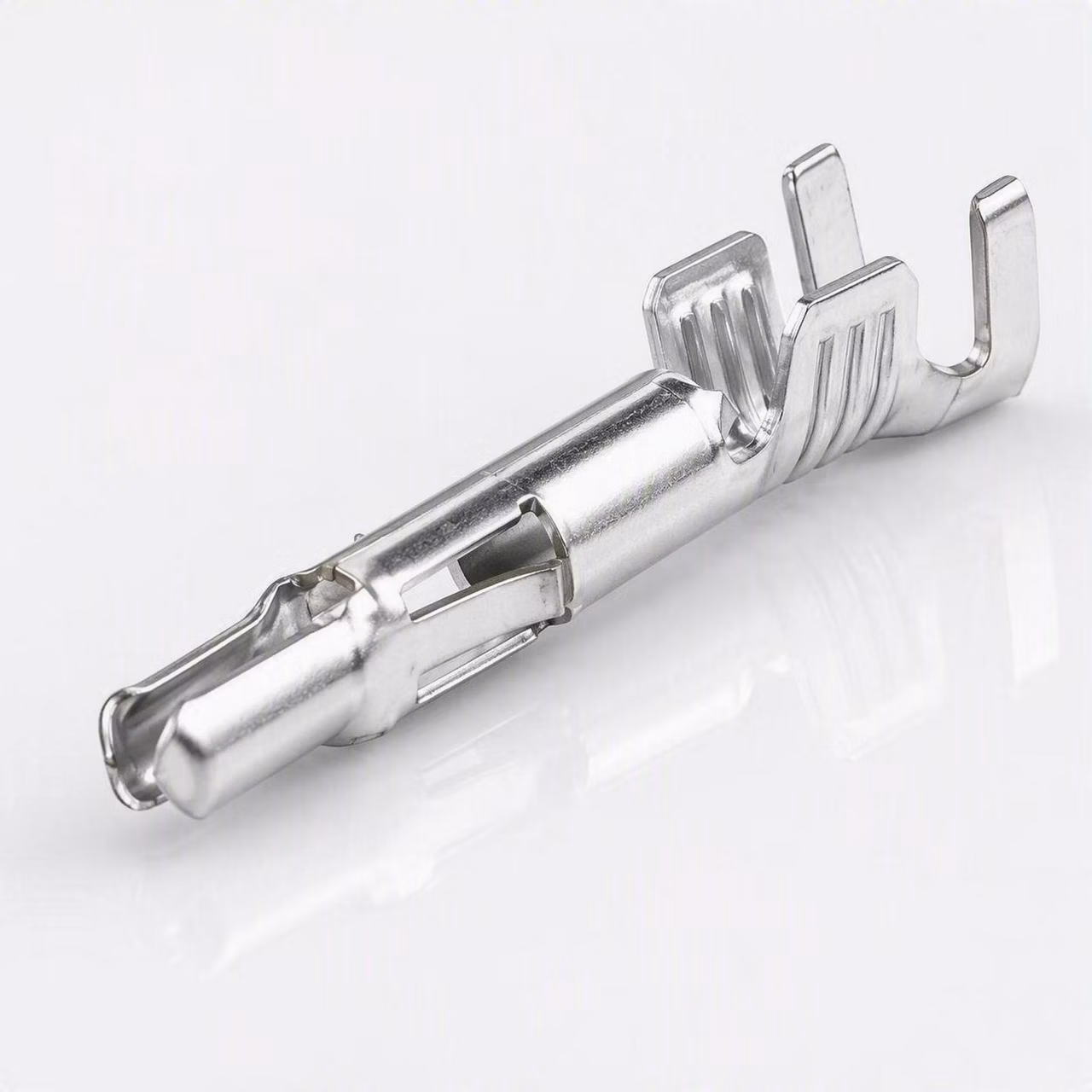 MLX Female Crimp Terminal, 20-14 AWG, Phosphor Bronze, Tin (Sn) Plating, Bag