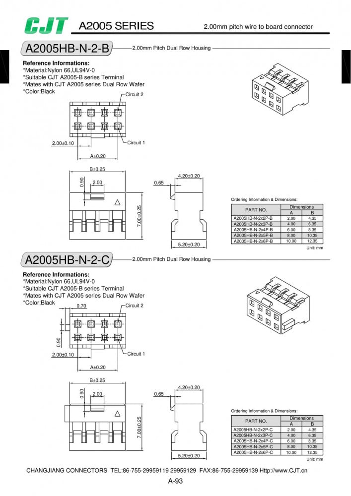 CJT A2005 documentation page 6