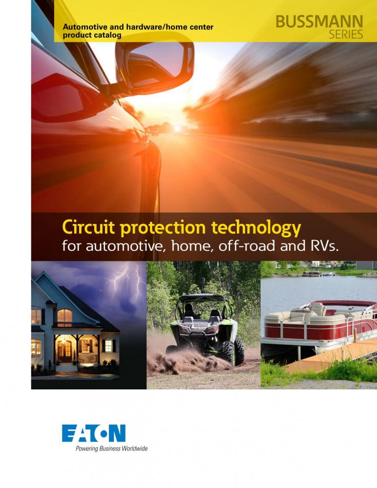 EATON Bussmann catalog page 1