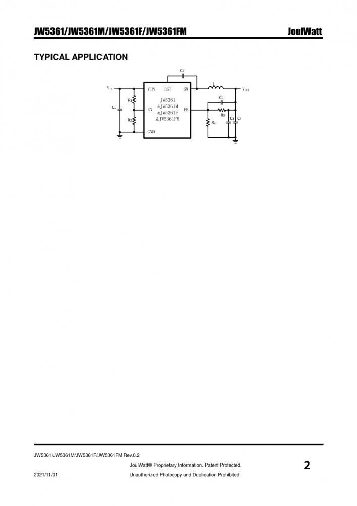 JW5361FMSOTB#TR datasheet page 2