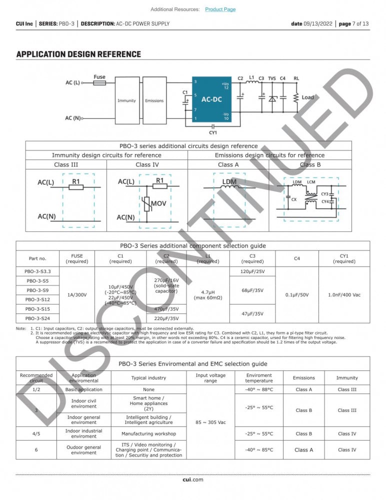 CUI PBO-3-S5-B datasheet page 7