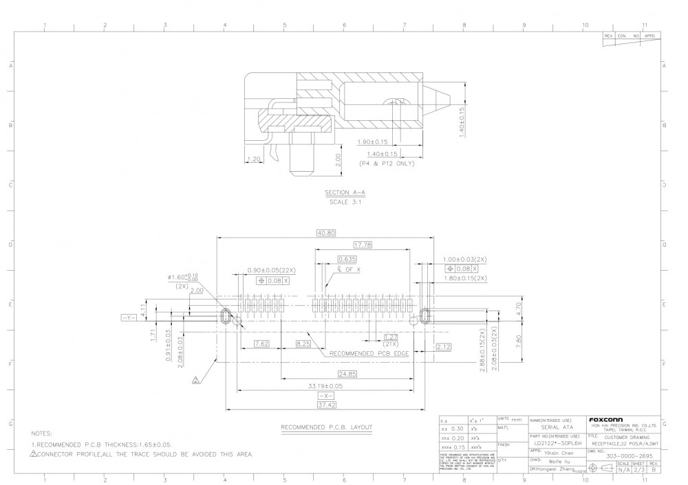 FOXCONN LD2122F-S0PL6H document page 2
