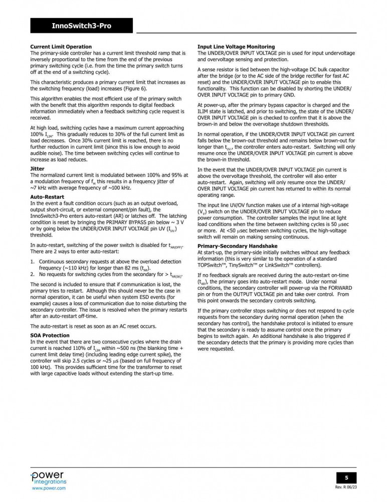 INN3370C datasheet page 5