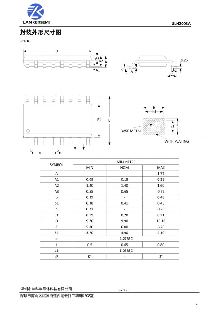 ULN2003A datasheet page 7