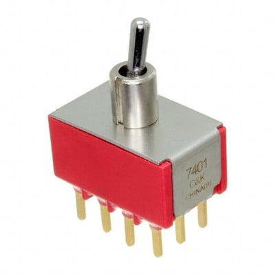 APEM 12146AGK2V Toggle Switch