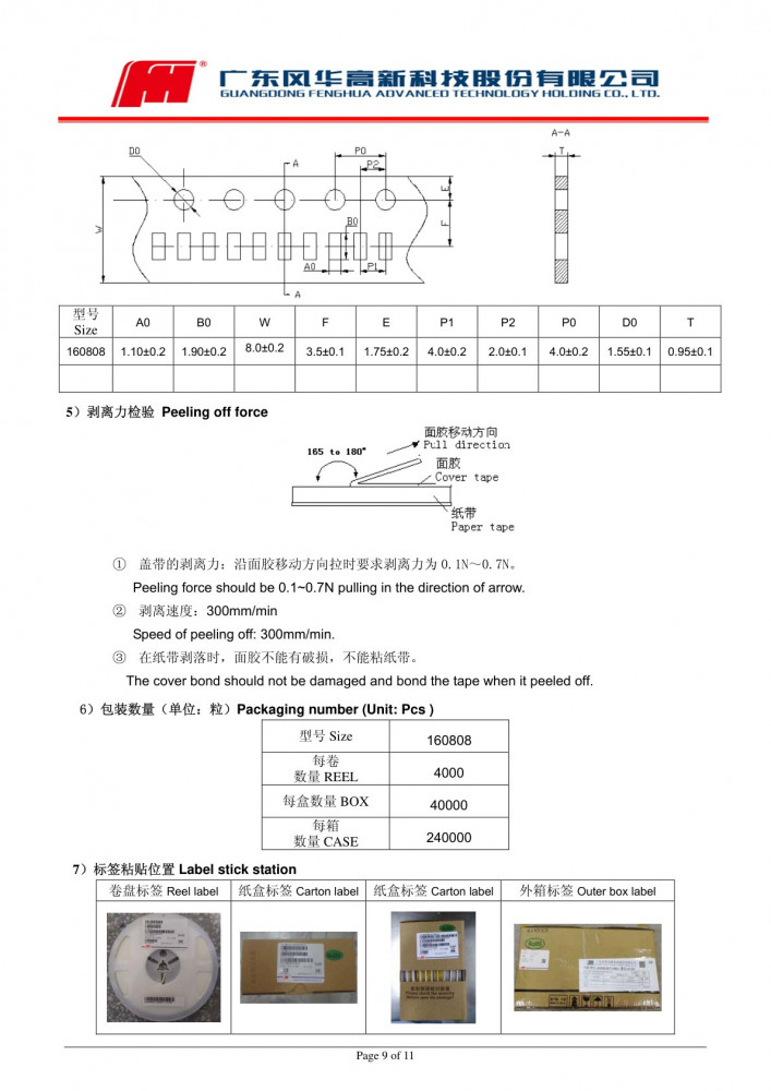 FH CMP160808-E specification page 10