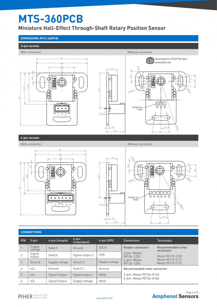 PTC10LV10-103A1010 technical document page 4
