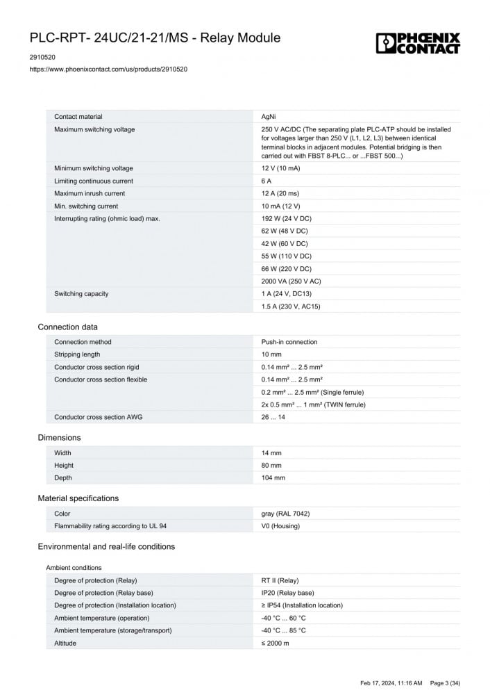 2910520 technical document page 3