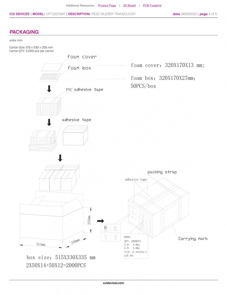 CPT-2207-84T datasheet page 4