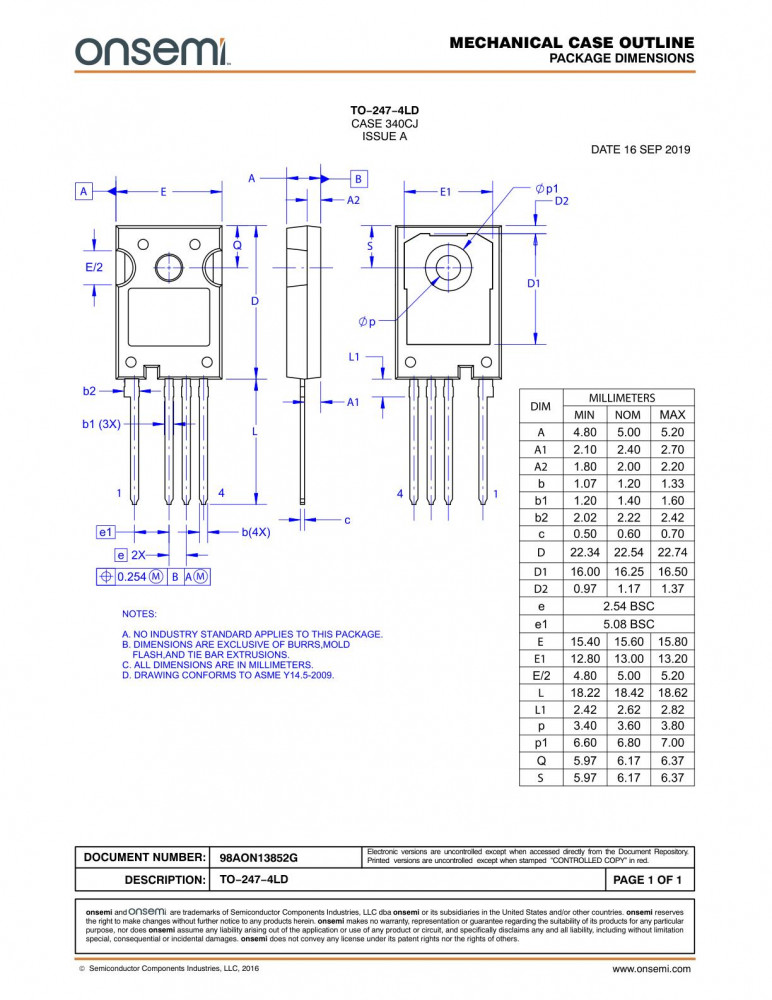 NTH4L014N120M3P datasheet page 7