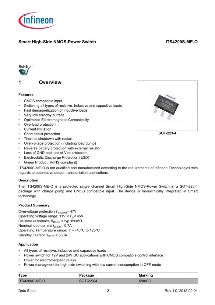ITS4200SMEO datasheet page 2